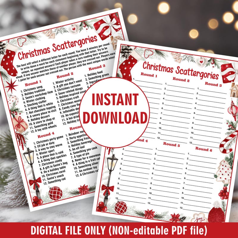 Christmas Drinking Prints - Etsy