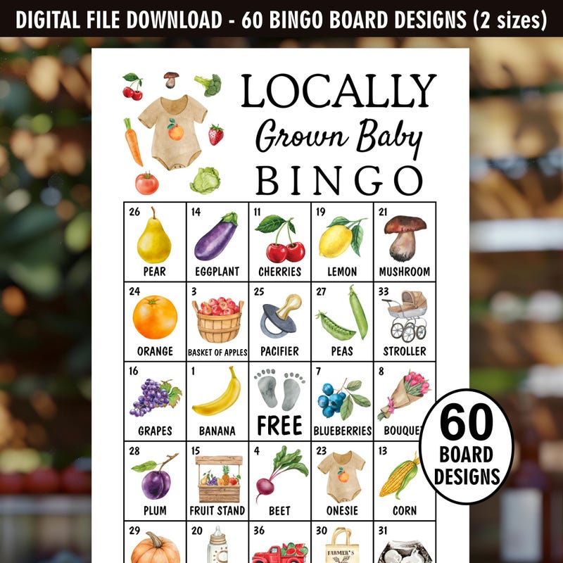 Farmers Market Print - Etsy