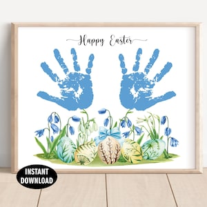 Bundle Easter / Handprint Craft / Wall Art / Spring Handprint ...