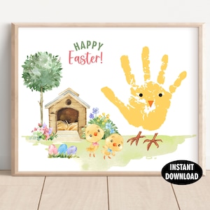 Bundle Easter / Handprint Craft / Wall Art / Spring Handprint ...
