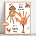 Acorn / Oak / Fall Handprint / Trees / Footprint / DIY Art Craft ...