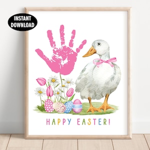 Bundle Easter / Handprint Craft / Wall Art / Spring Handprint ...