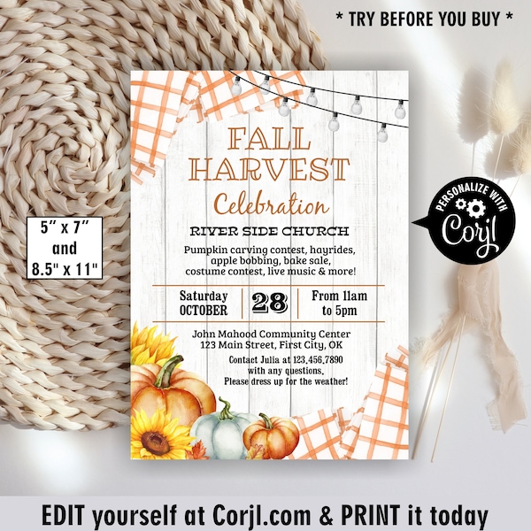 Church Picnic Invitation - Etsy
