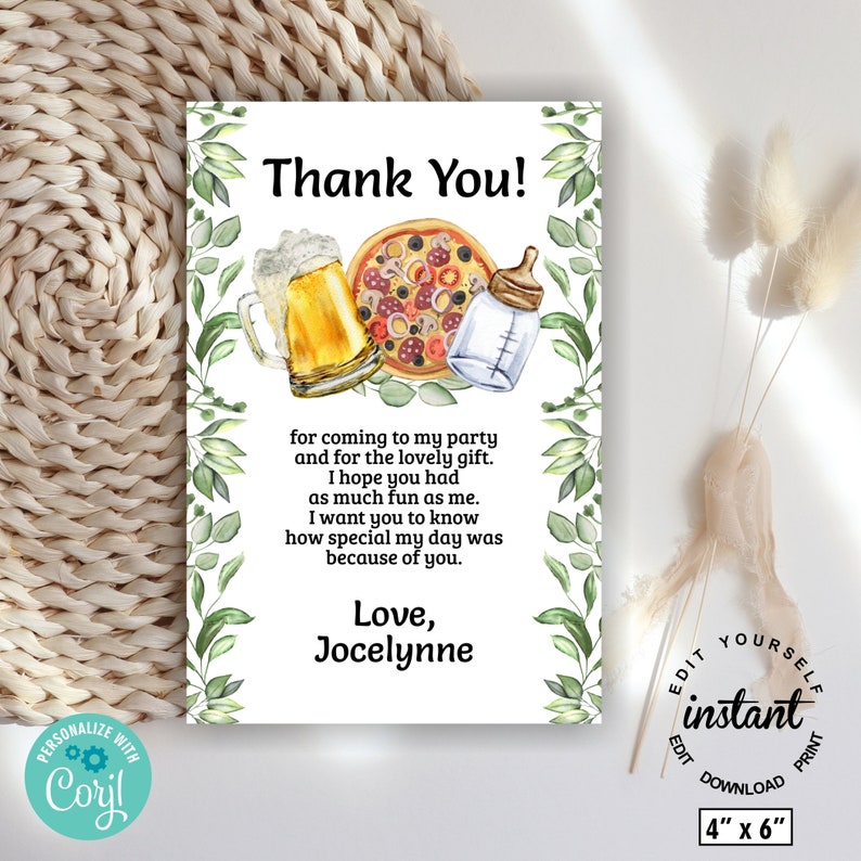 Pizza / Brews / Beer / Diapers / Pregger Kegger / Baby Shower - Etsy