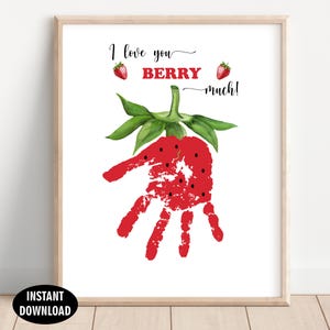 Bundle Valentine's Day / Handprint Craft / Wall Art / Valentine ...
