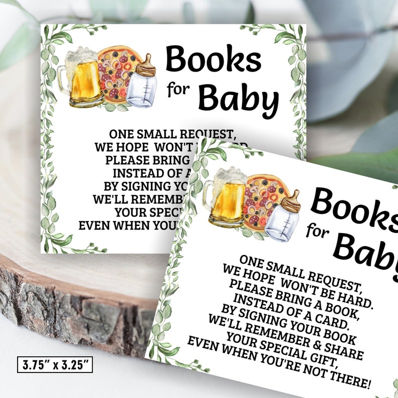 Pizza / Brews / Beer / Diapers / Pregger Kegger / Baby Shower - Etsy