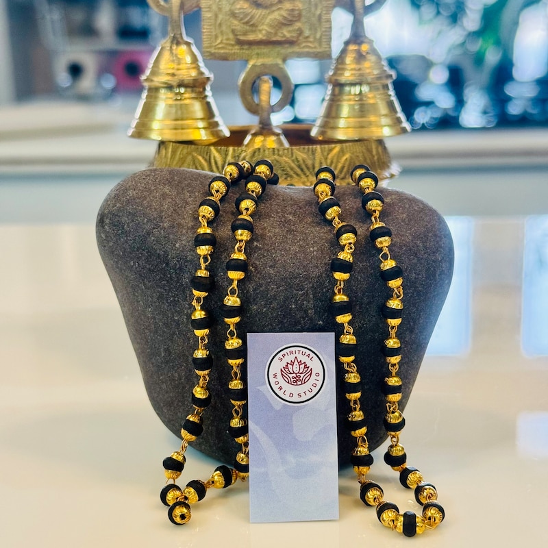 Tulsi Mala Gold - Etsy