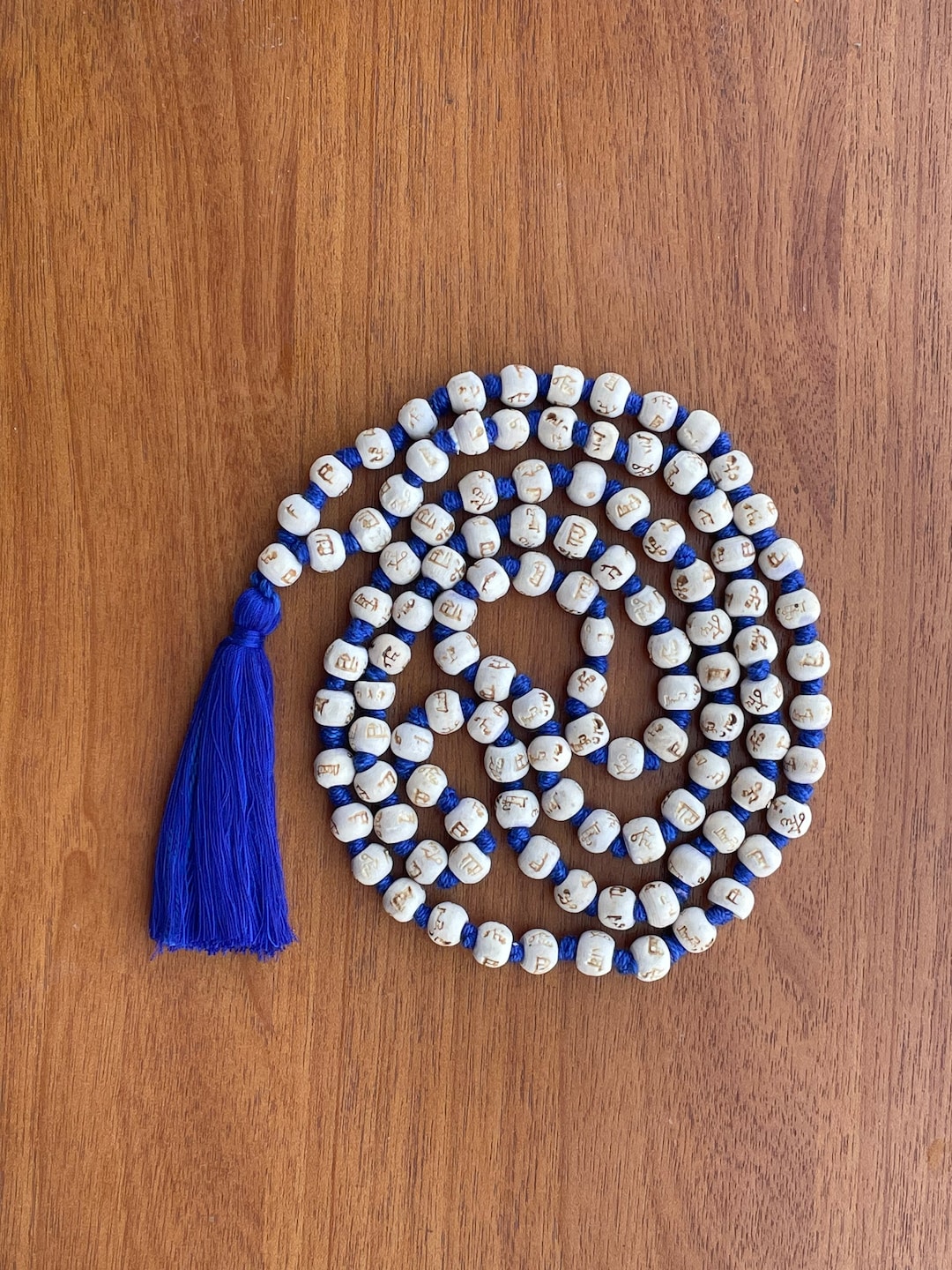 Tulsi Mala 108 Prayer Beads Mala Knotted Wood Rosary Indian - Etsy Ireland