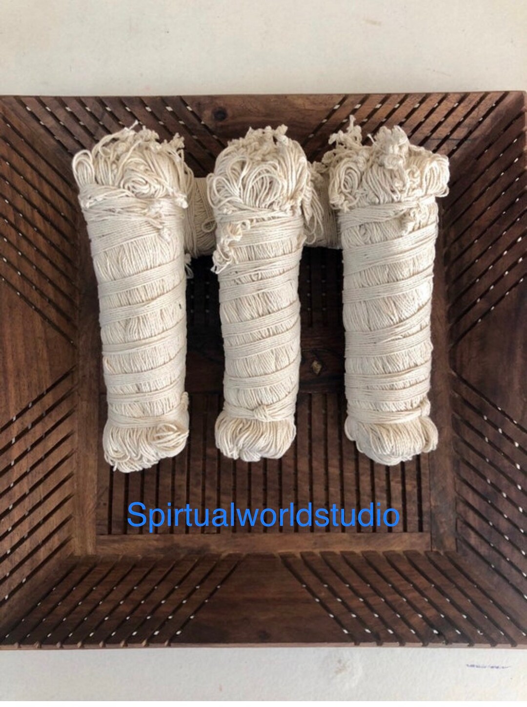 Pack of 1 Brahmin Thread Cotton White, Hindu Sacred Thread, Janeu Roll ...