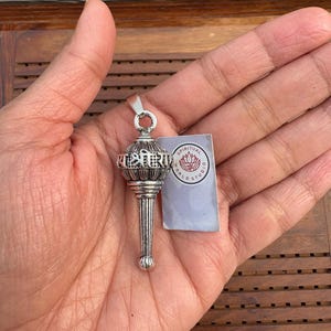 Handcrafted Hanuman Gada Pendant – Symbol of Strength, Protection ...