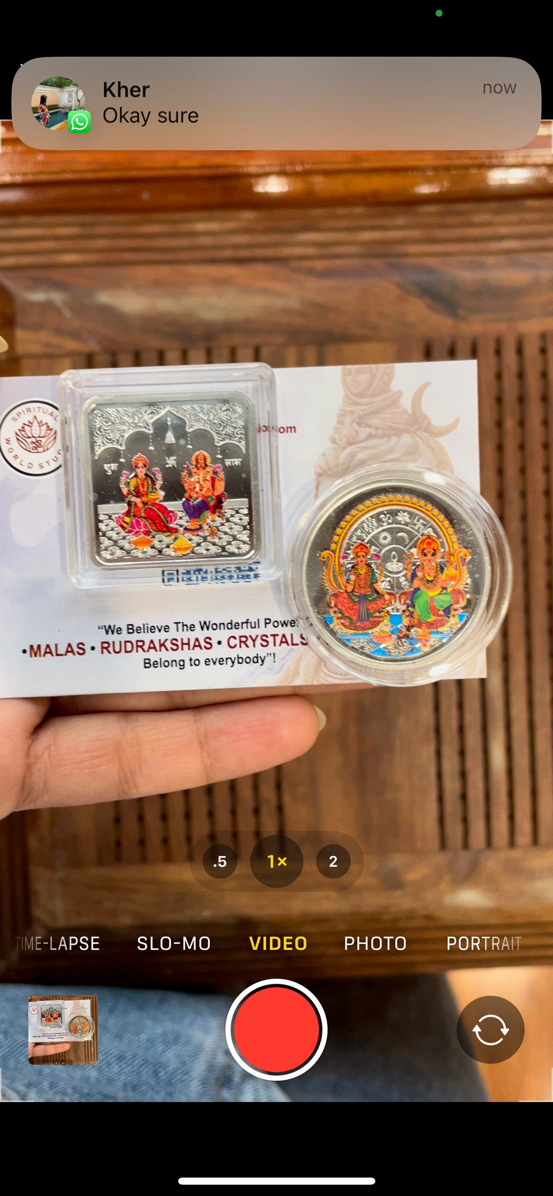Mahalaxmi Ganesha Om Pure 999 Silver Coin Diwali Gift Om - Etsy