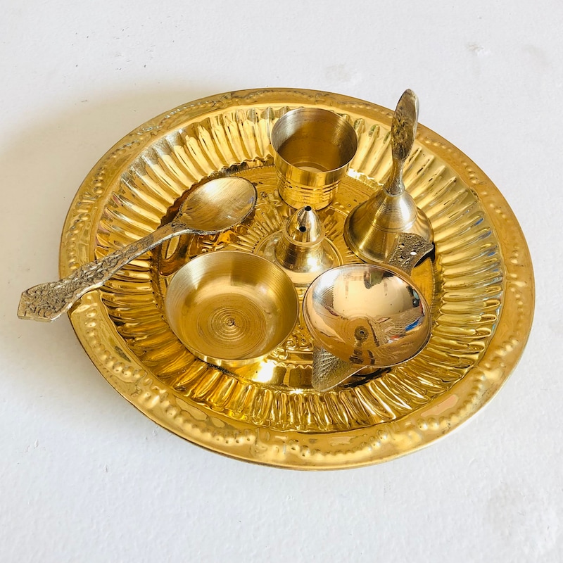 Pooja Tray - Etsy UK