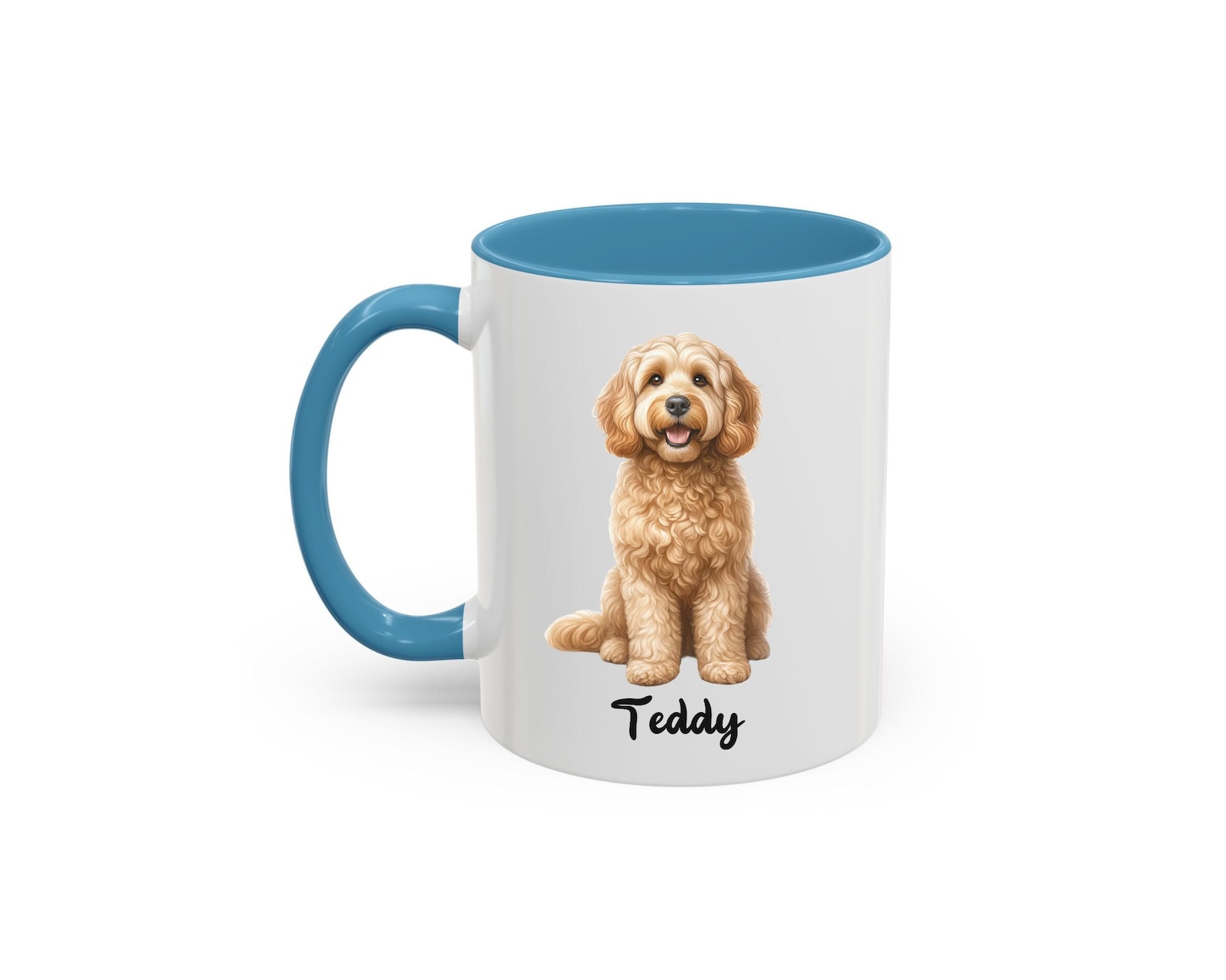 Cockapoo Mug Personalized, Cocker Spaniel Poodle Gift, Custom Cockapoo ...