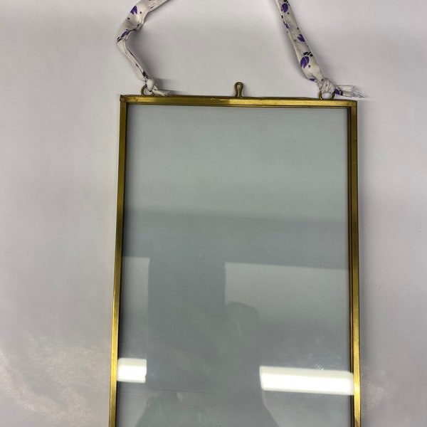 Brass Frame Floating - Etsy
