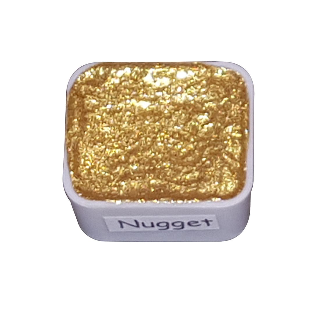 Nugget *golden Series* Handmade Gold Chrome Watercolour Paint ...