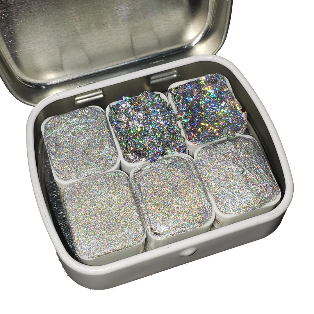 Holographic Series *half Pan* Holo Watercolour Paint - Artist Palette ...