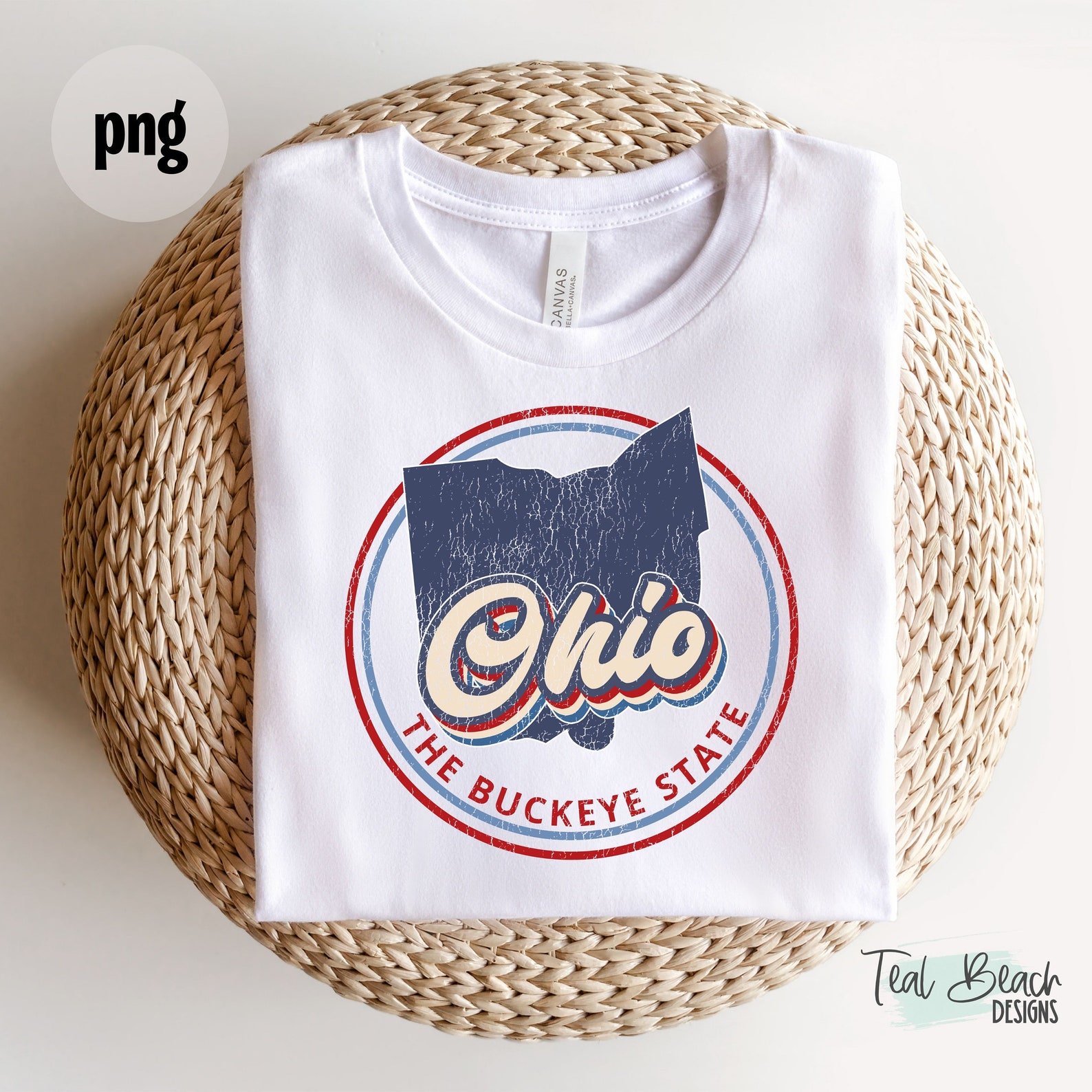 Retro Ohio Png the Buckeye State State of Ohio Ohio Png - Etsy