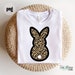 Leopard Print Bunny Png | Easter Bunny Png | Tshirt Png | Bunny T-shirt ...