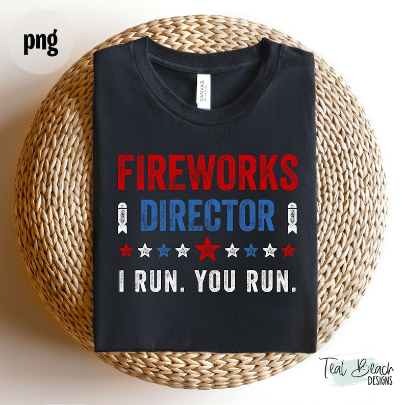 Fireworks Director Png 4th of July Png Independence Day Png - Etsy