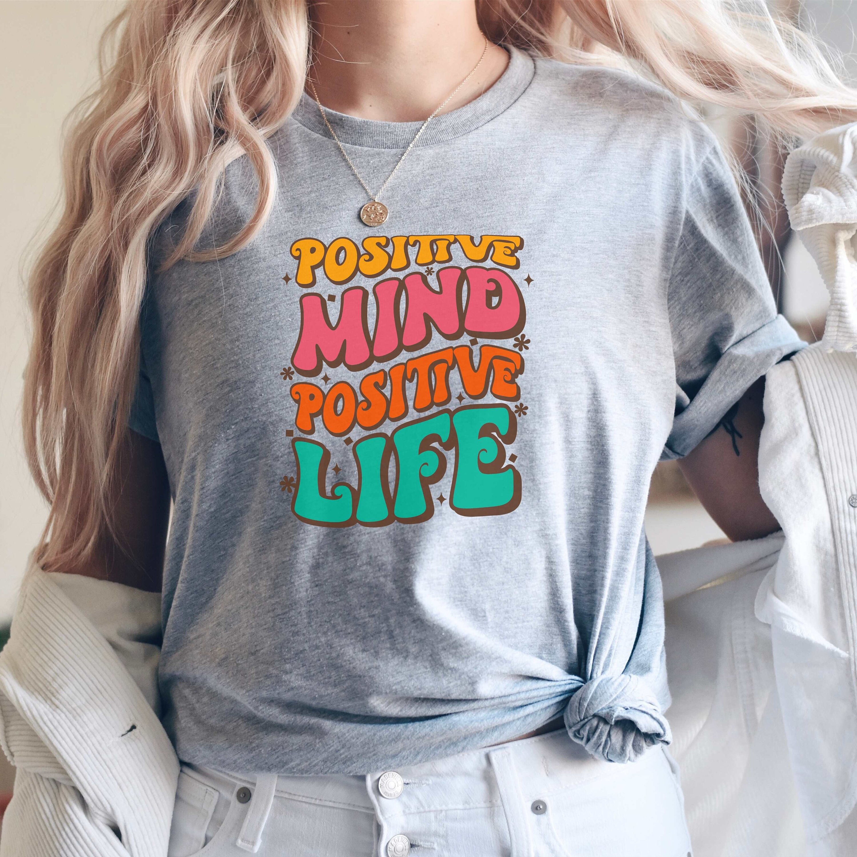 Positive Mind Positive Life Png Be Kind to Your Mind - Etsy
