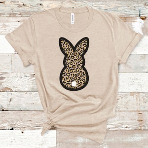 Leopard Print Bunny Png | Easter Bunny Png | Tshirt Png | Bunny T-shirt ...