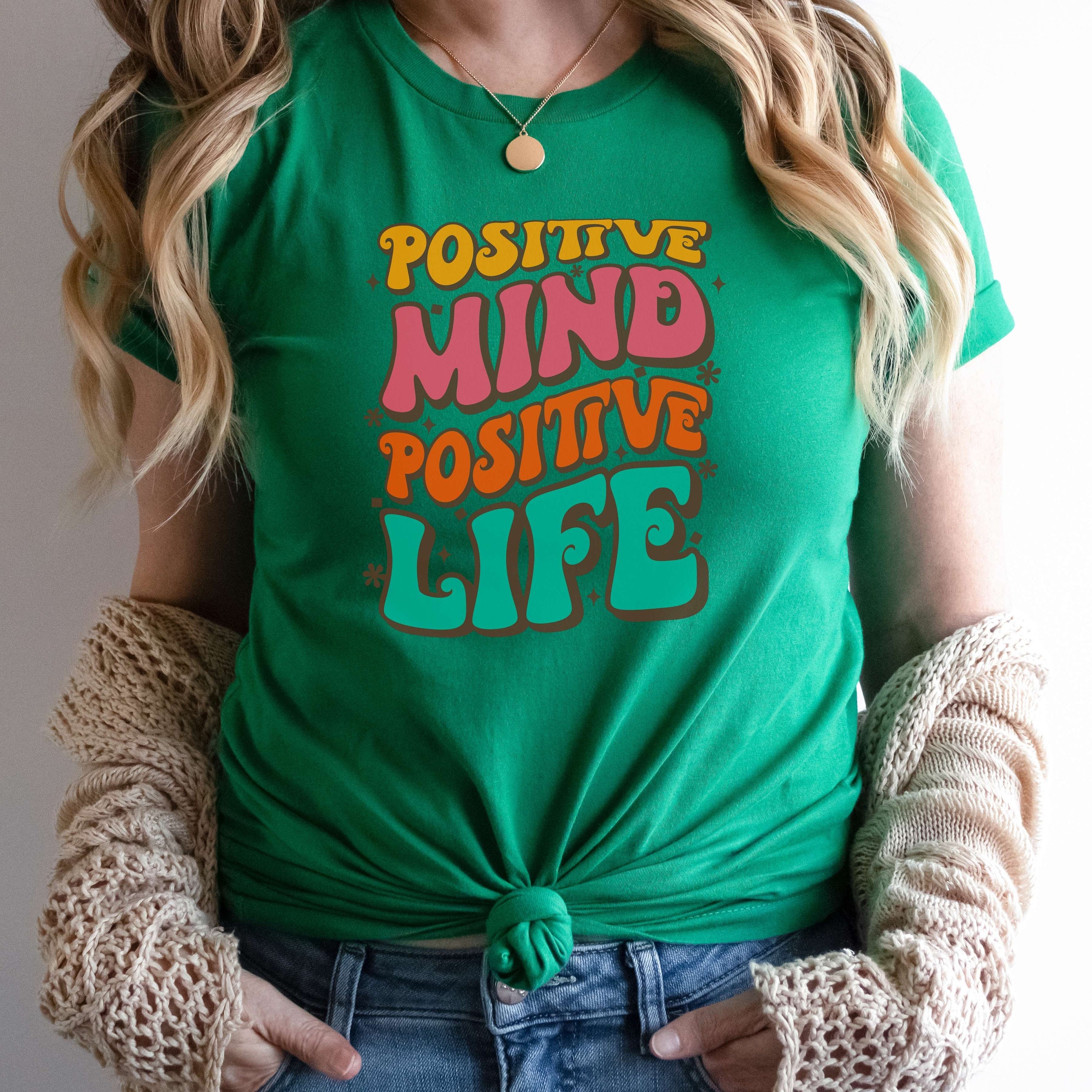 Positive Mind Positive Life Png Be Kind to Your Mind - Etsy