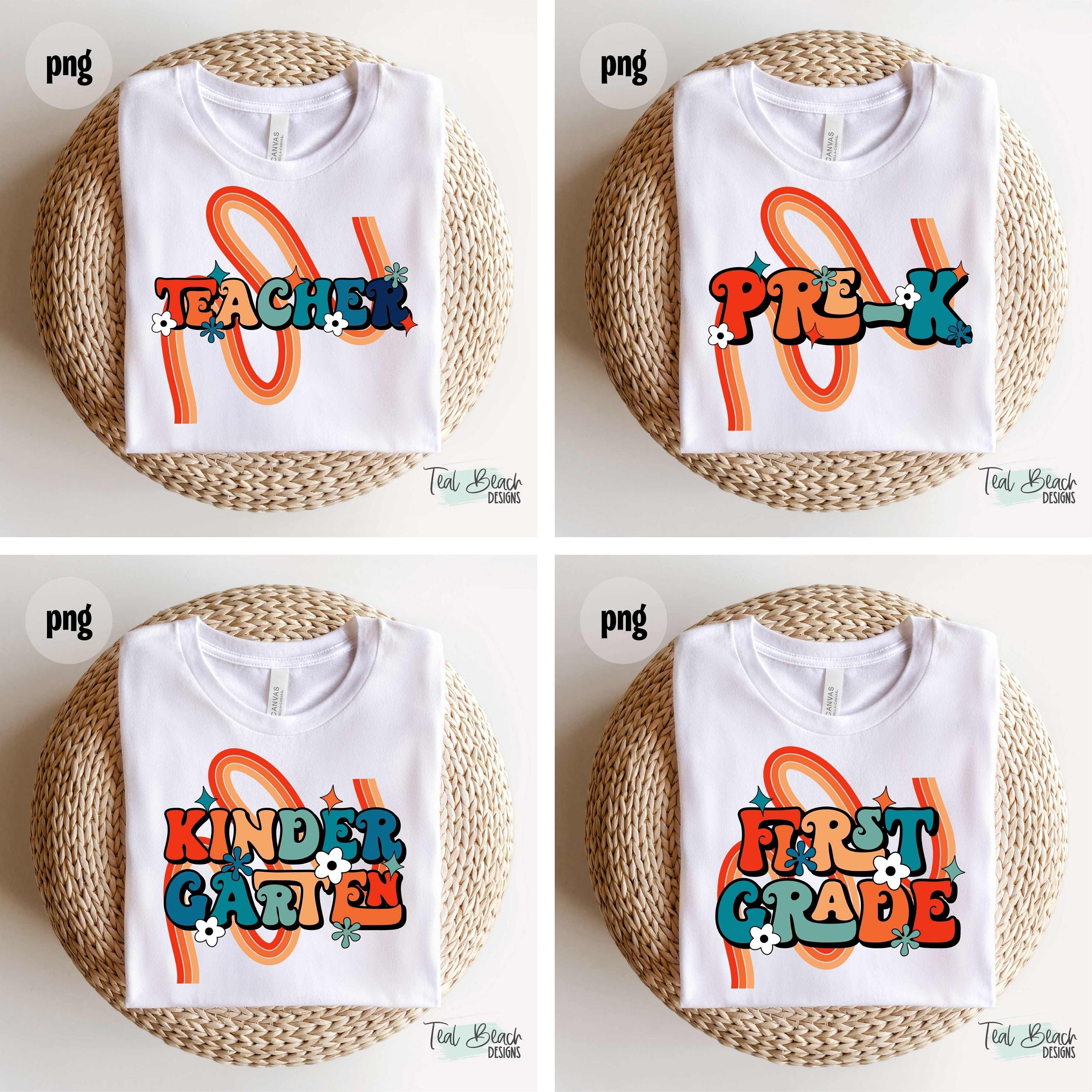 Back to School Png School Bundle Sublimation Back to - Etsy