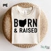 Ohio Born & Raised Png | Ohio Png | Ohio T-shirt | T-shirt Sublimation ...