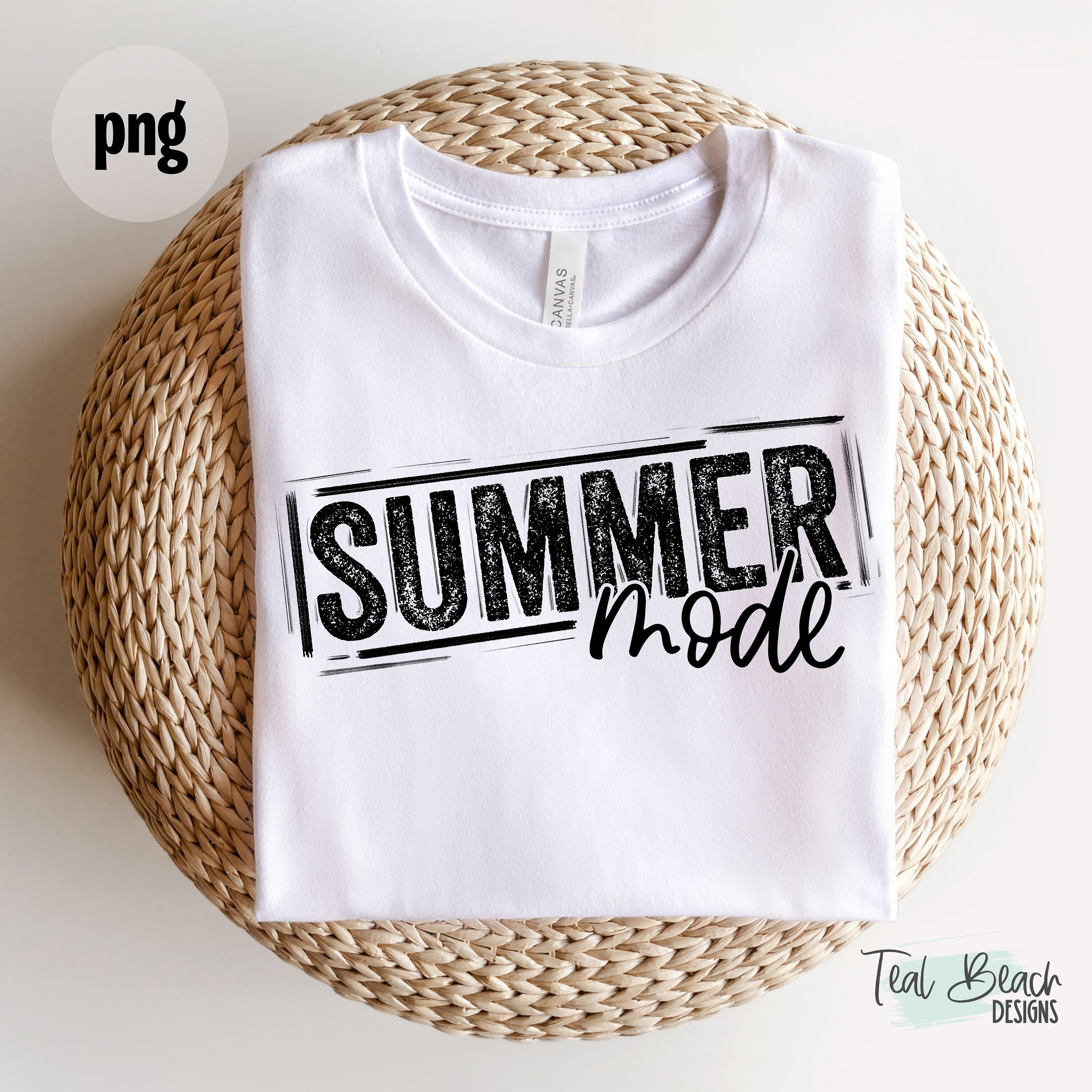 Summer Mode Distressed Png | Summer Png | Summertime | Summer T-shirt ...