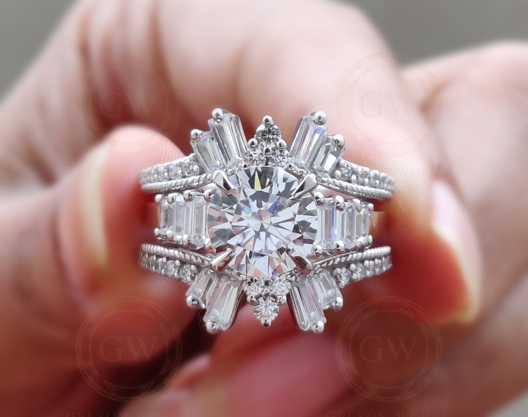 Ring Enhancer Ring Enhancers and Wraps 14K Gold Engagement - Etsy