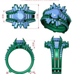 Ring Enhancer Ring Enhancers and Wraps 14K Gold Engagement - Etsy