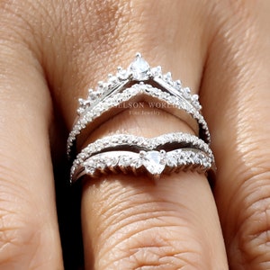 Ring Jacket, V-shaped Wedding Ring Enhancer, Ring Enhancers and Wraps ...