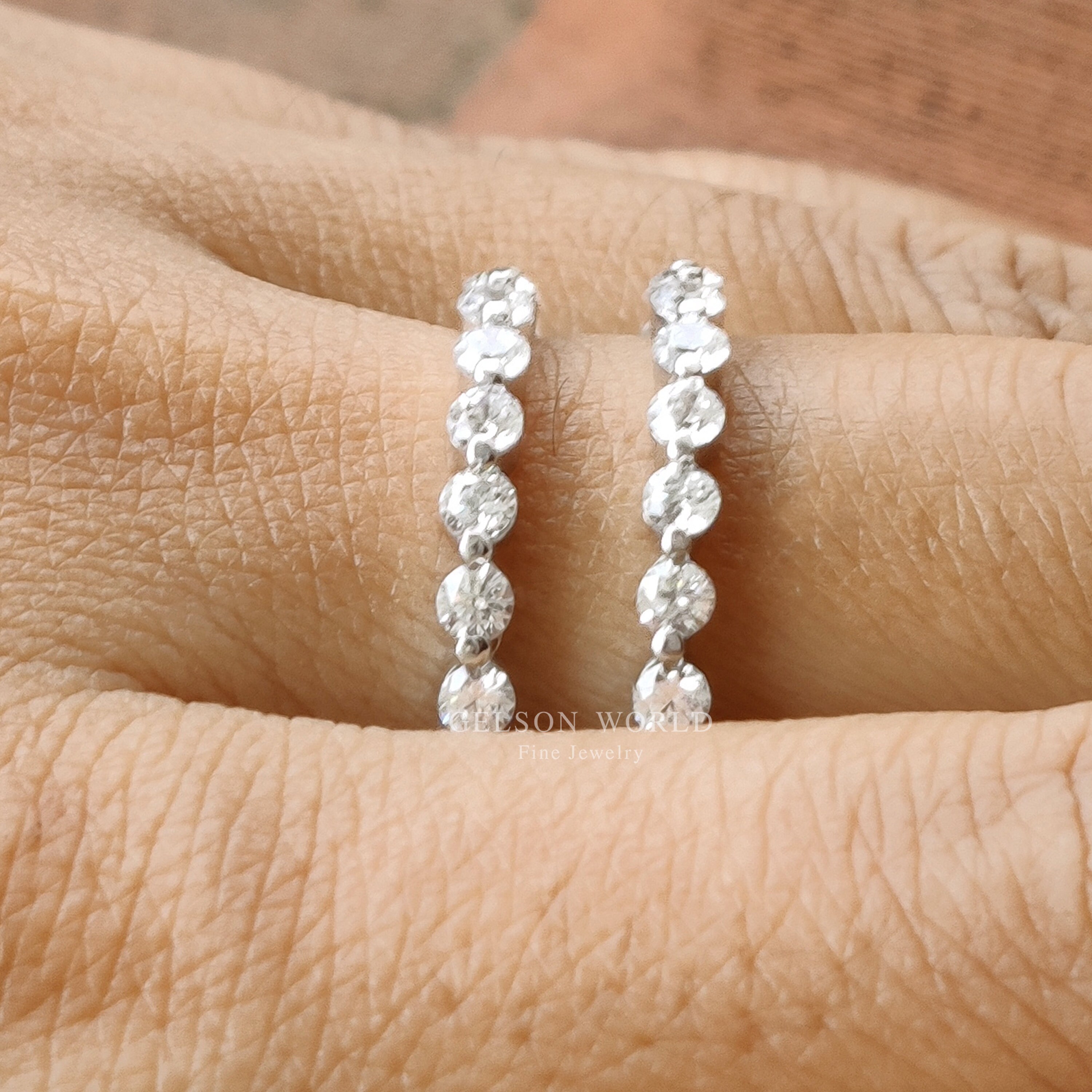 Moissanite Bubble Ring Enhancer, 14K Gold Wedding Guard Band - Etsy