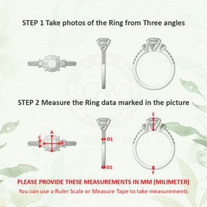 Ring Jacket, Ring Enhancers and Wraps, 14K Gold Moissanite Ring ...