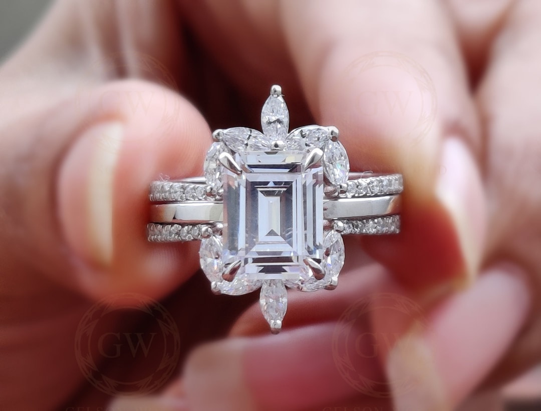 Ring Enhancer Ring Enhancers and Wraps Moissanite Ring - Etsy