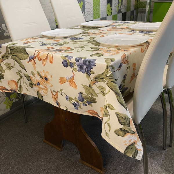 Oilcloth Tablecloth Rectangle - Etsy