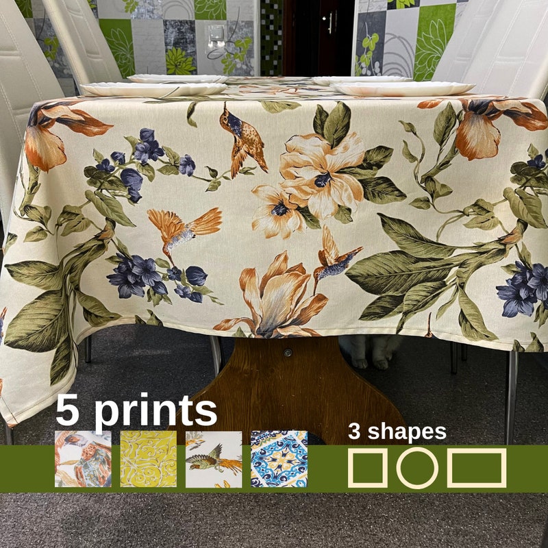Oilcloth Tablecloth - Etsy