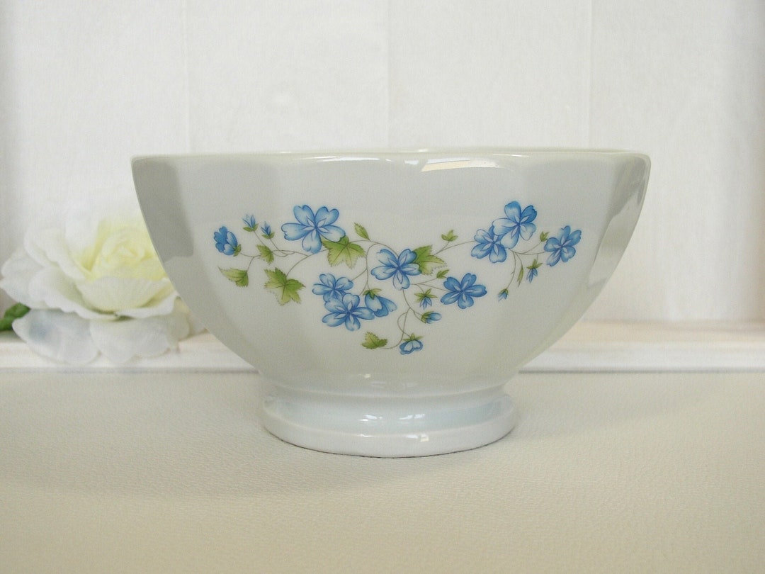French Porcelain Bowl.vintage French Bowl.soup Bowl.chocolate Bowl ...