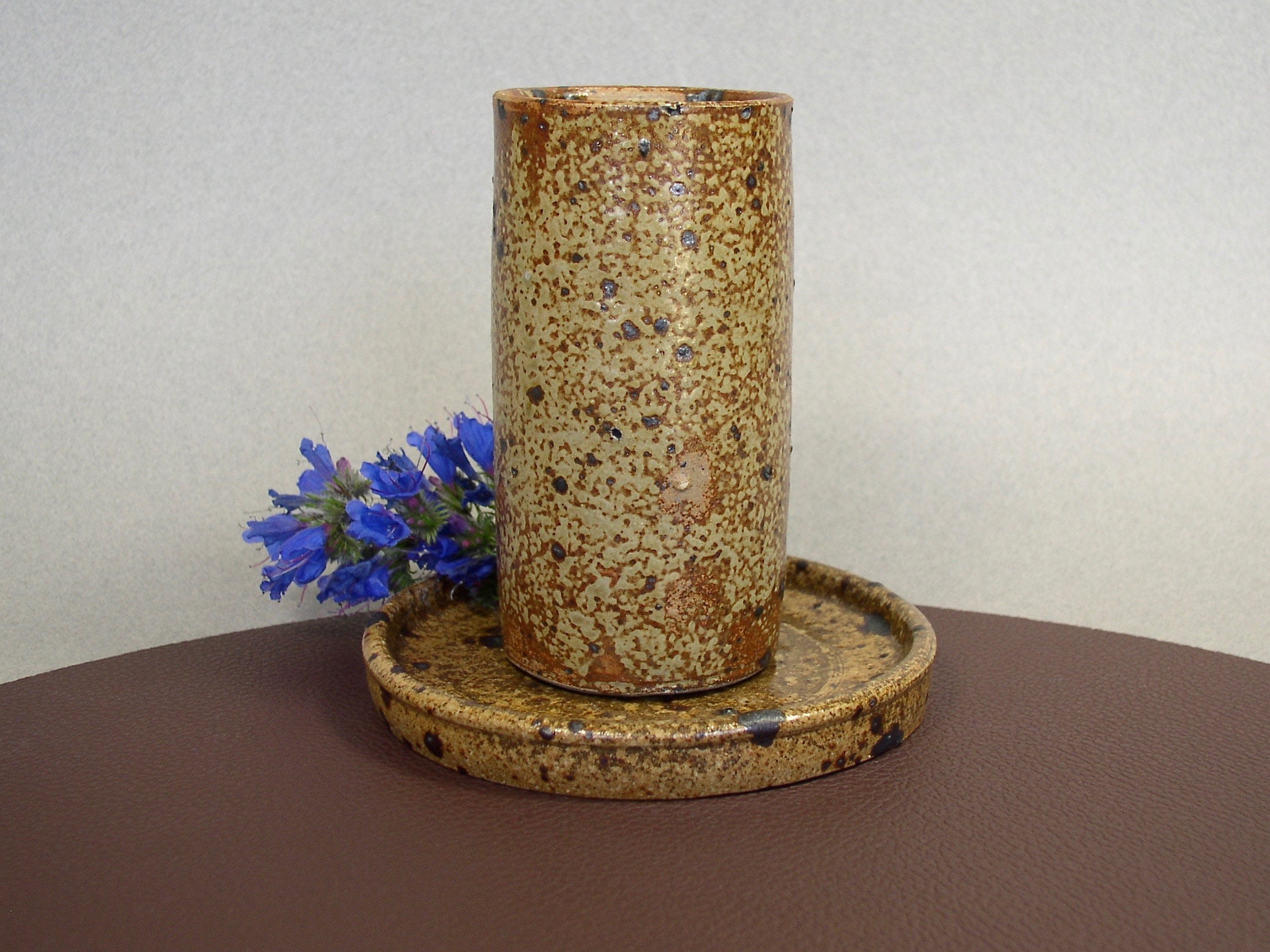 Pyrité Gres Glass.Vintage Glass and Coaster.Old Arenisca Drink - Etsy ...