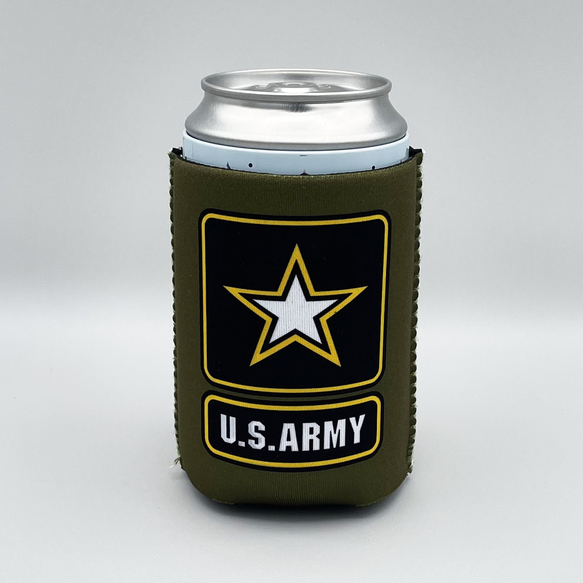 US Army Can Cooler, US Army Beverage Cooler, US Army Can Cozie ...