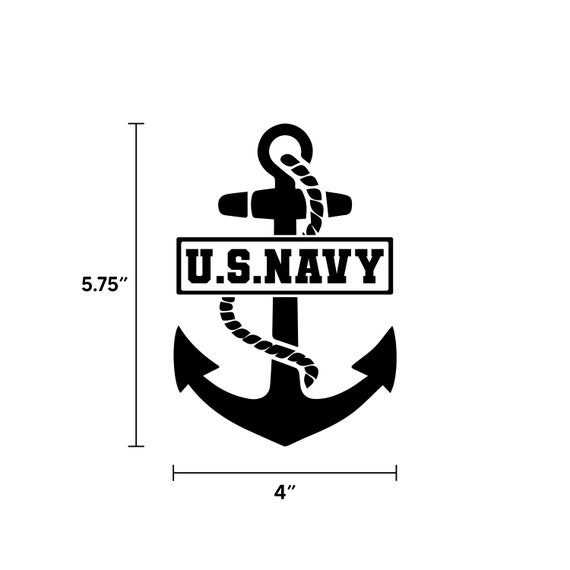 Us Navy Flag Oval Military Vinyl Decal Sticker Window Wall