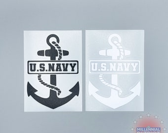 United States Navy Logo Vinyl Decal - Etsy