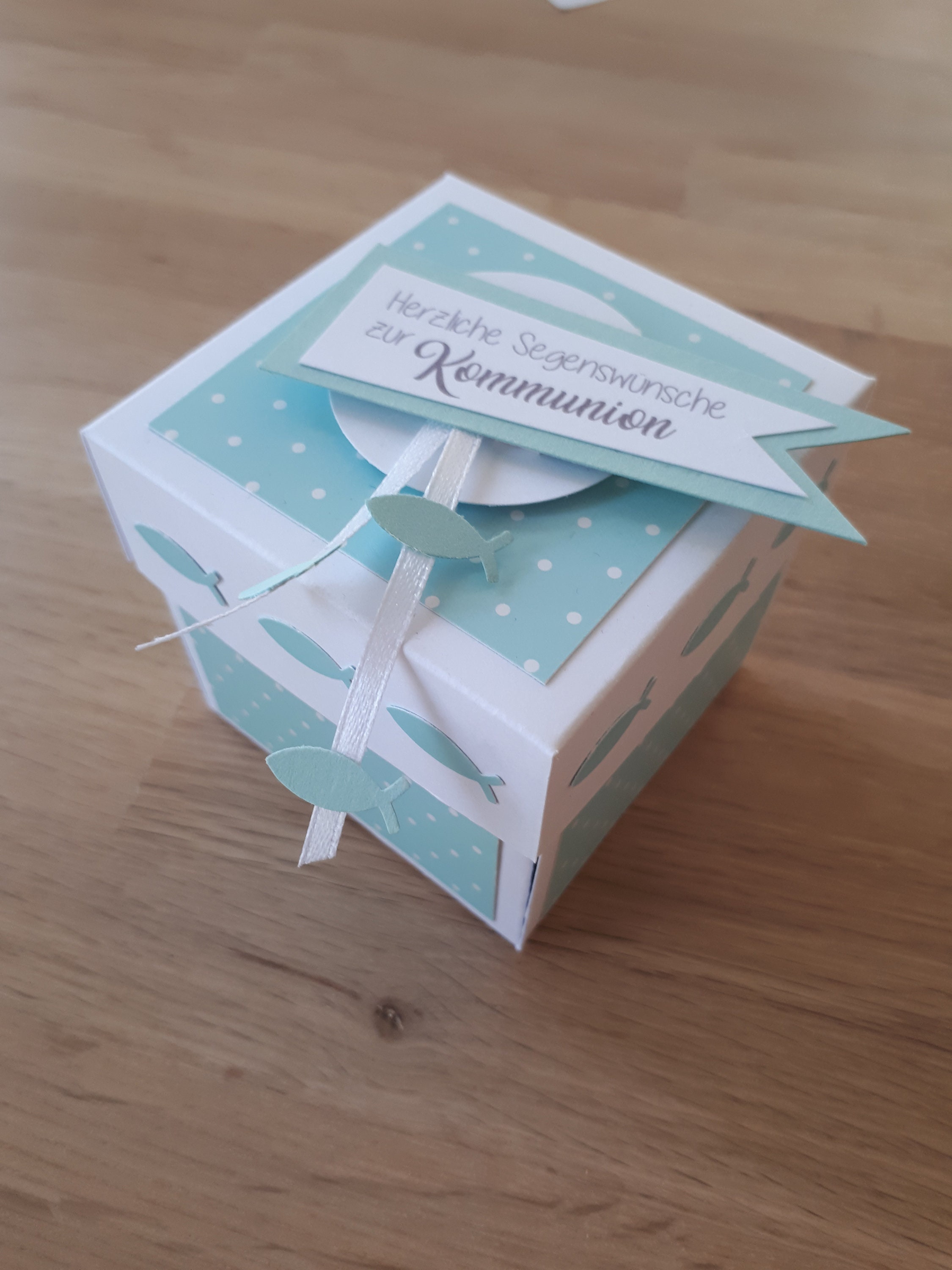 Money Gift Communion Explosion Box Communion Confirmation | Etsy