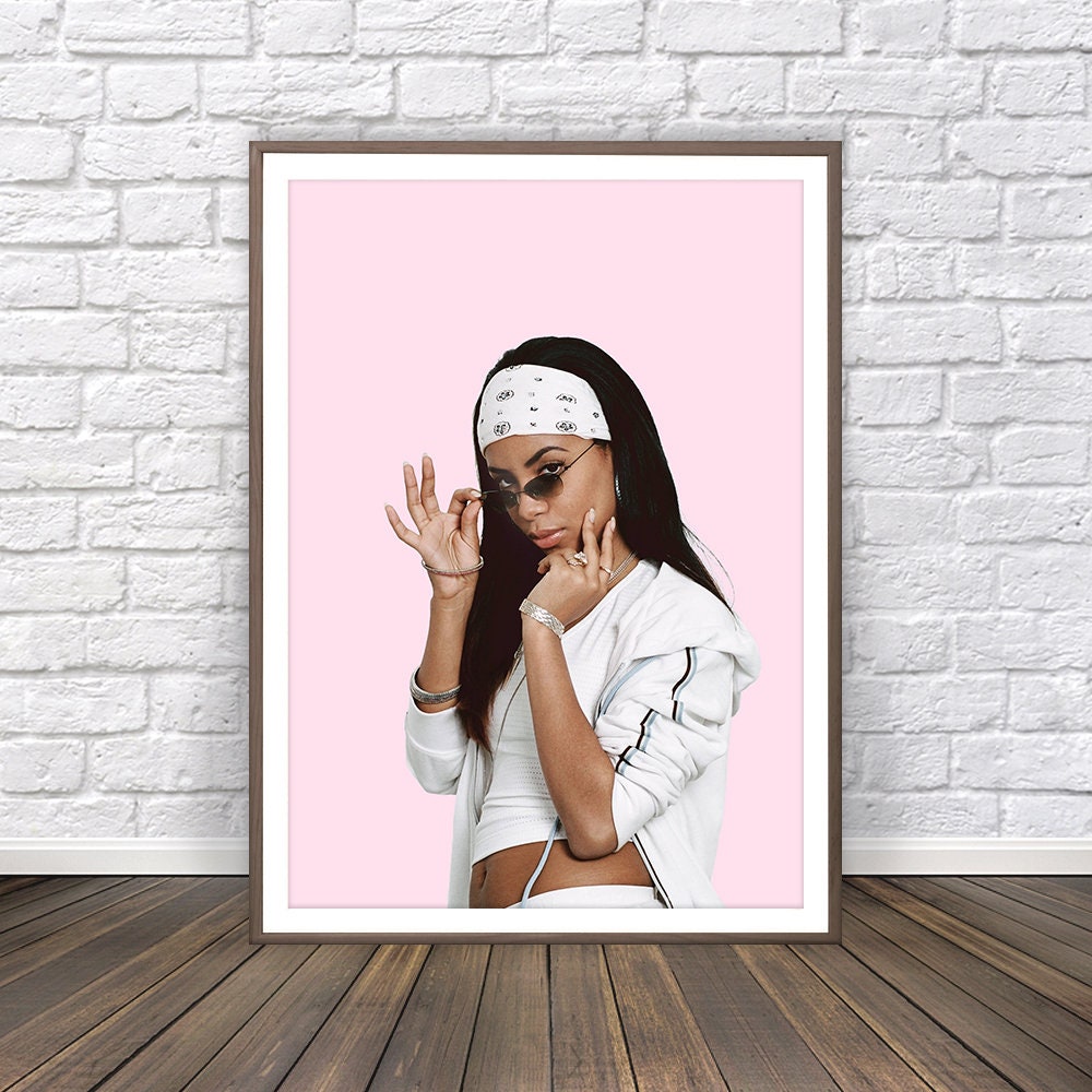 Aaliyah Print Music Poster Aaliyah Art Aaliyah Poster Music | Etsy