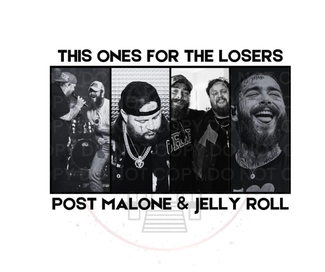This Ones for the Losers- Post & Jelly- DTF Transfer Print- Ready to ...