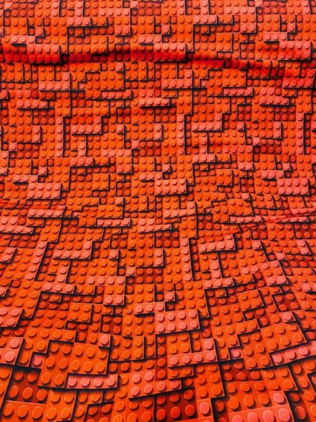 Softshell Building Blocks Red Black from 10 Cm - Etsy