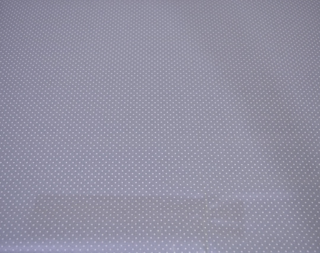 Coated Cotton Print Oilcloth Dots Gray White from 10 Cm - Etsy