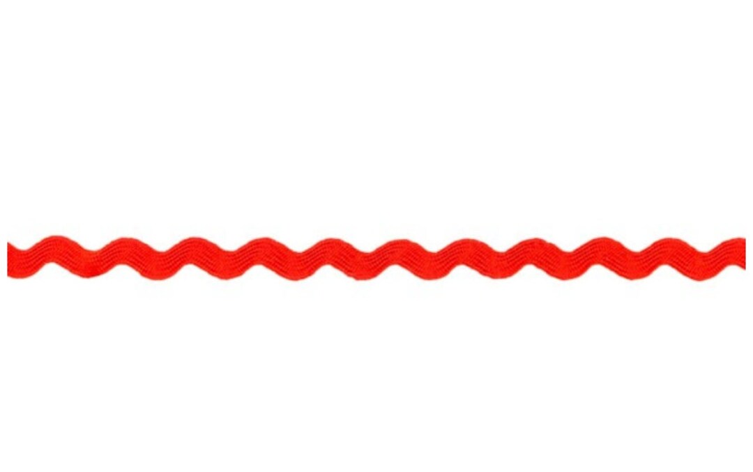 Ragged Braid, Red, 15 Mm, Cotton - Etsy