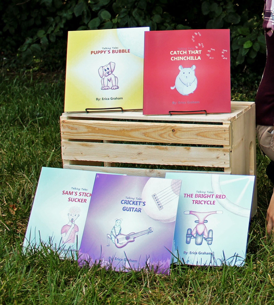 Talking Tales Books Signed by Author Erica Graham Autographed ...