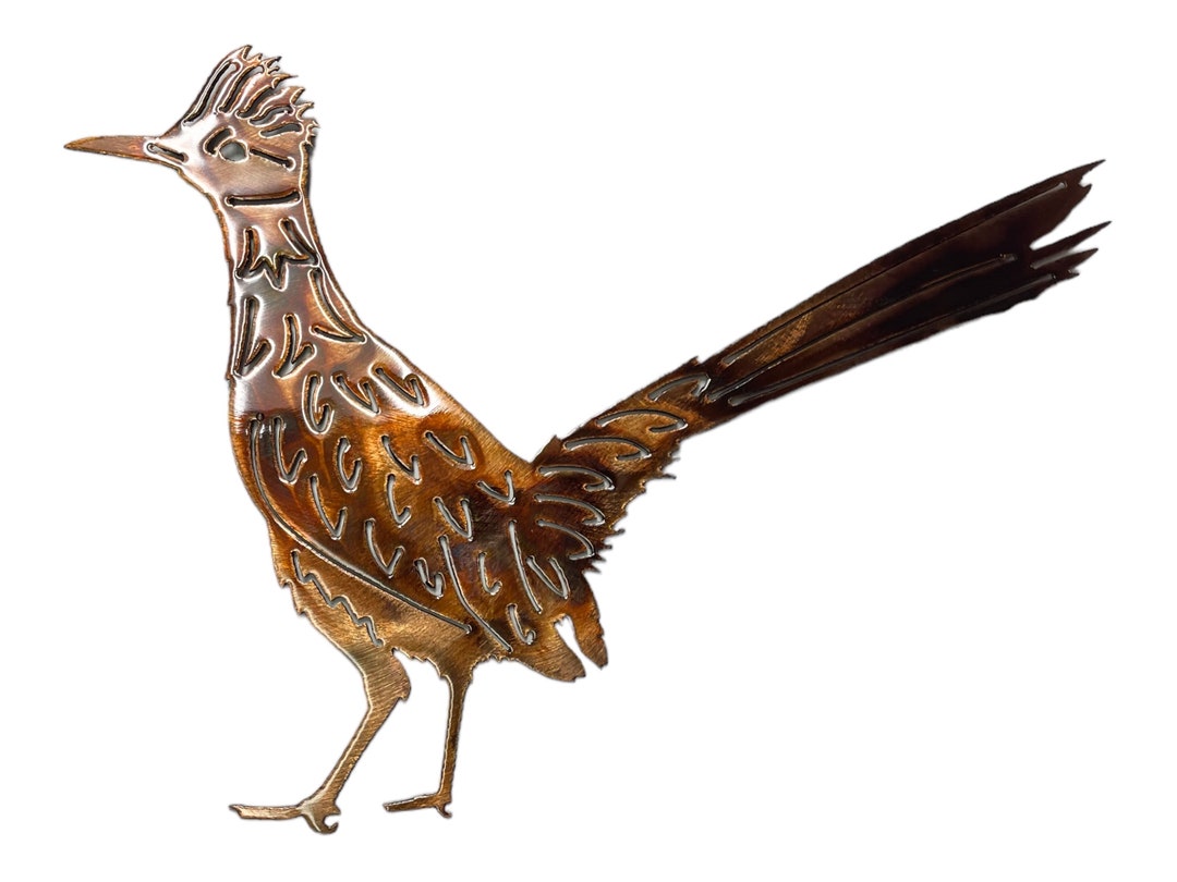 Arizona Roadrunner Metal Wall Art Decor - Handcrafted in Payson, AZ - Etsy